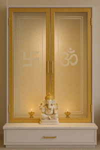 Mandir Door, Gate & Wall Designs for Home Pooja Rooms